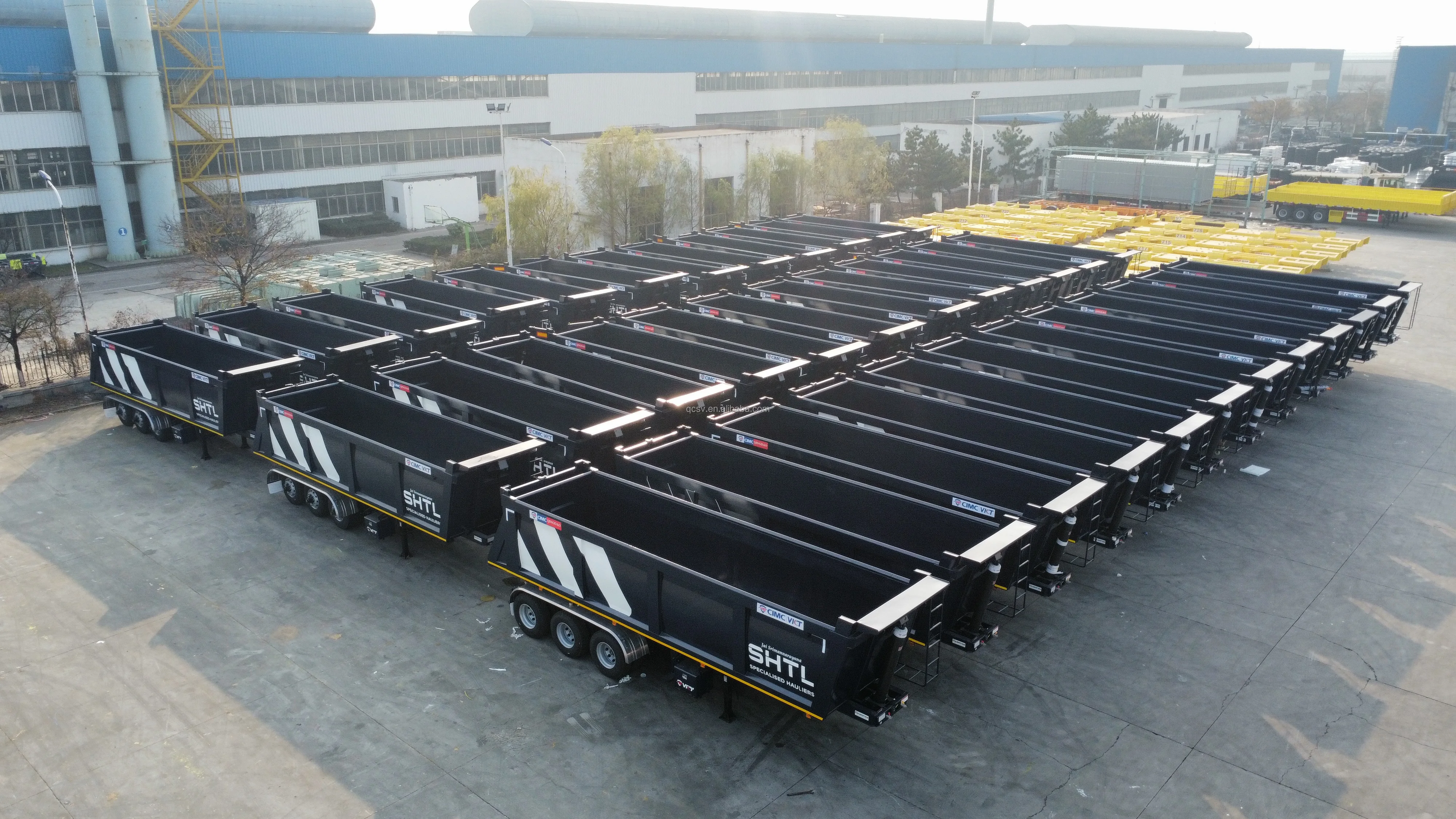 Aggregates Faw Sinotruk Prime Mover Cimc Qingdao Cimc Vict 3 Axles ...