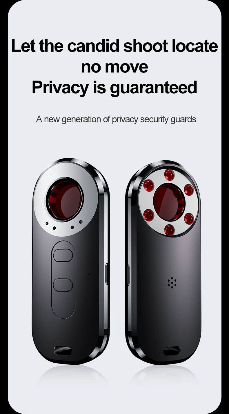 Anti-spy Hidden Camera Laser Detector - Find Cameras Easily