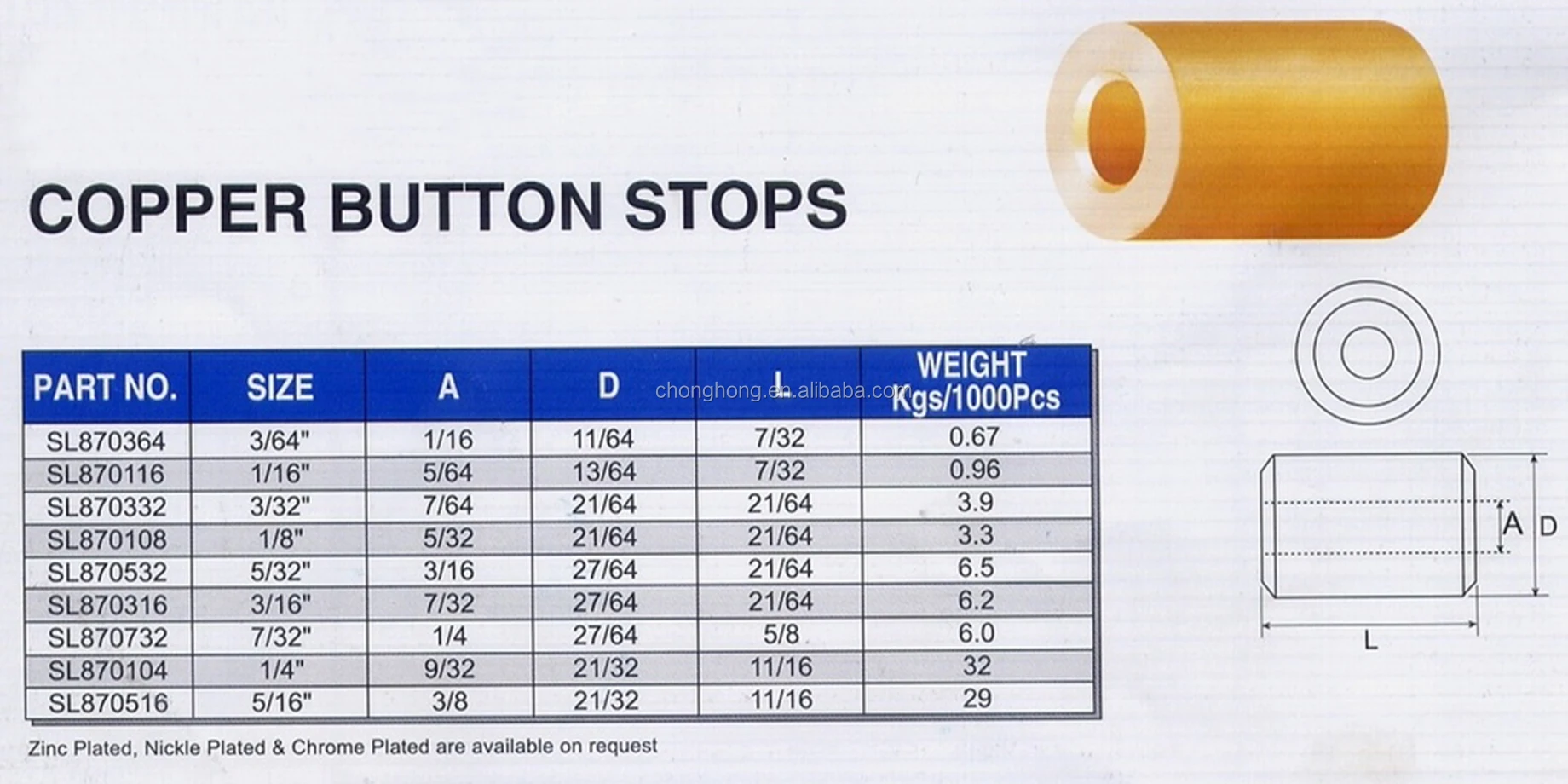 Copper Wire Rope Stop Sleeves - Reliable Cable Protection