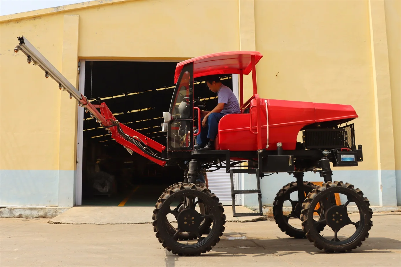Paddy Field Self Propelled Boom Sprayer - Buy Boom Sprayer,Self ...