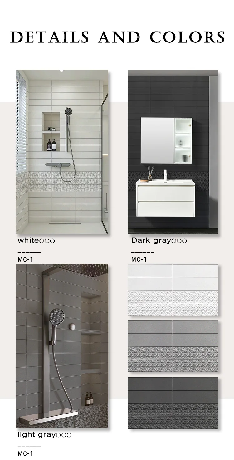 Mc Modern Waterproof Fireproof For Bathroom Kitchen Living Room Shower ...