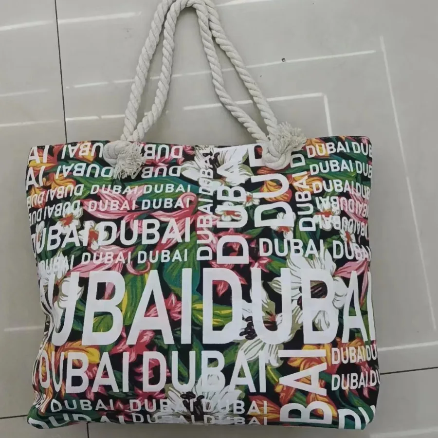 Wholesale Custom Print Dubai Travel Souvenir Bag