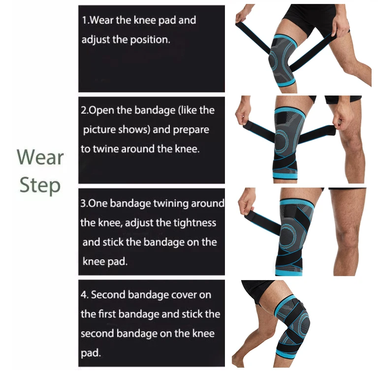 High Elastic Compression Knee Sleeve by HYL - Support & Comfort