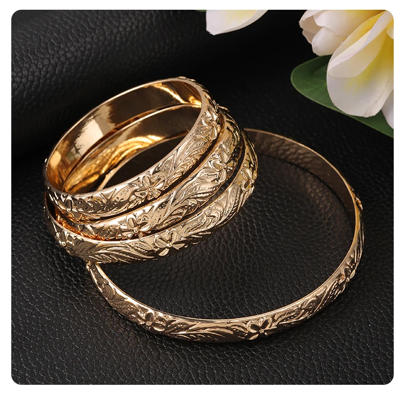 Cring Coco Plumeria Rubra Woman Bangles Samoan Hamilto Gold Bracelets ...