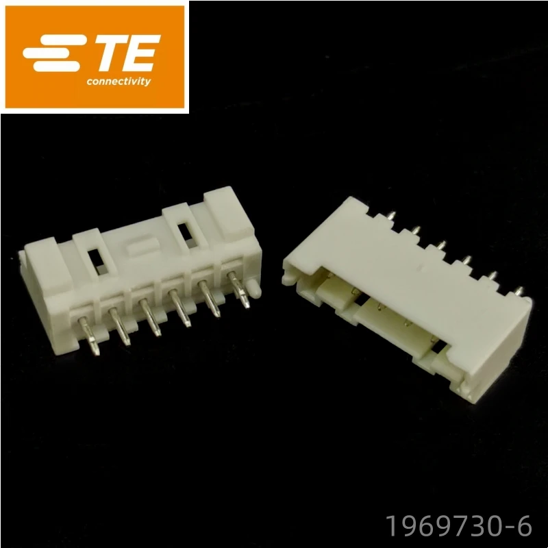 Original Economy Power Pcb Mount Tyco Te 1969730-6 Amp Male Center Line ...