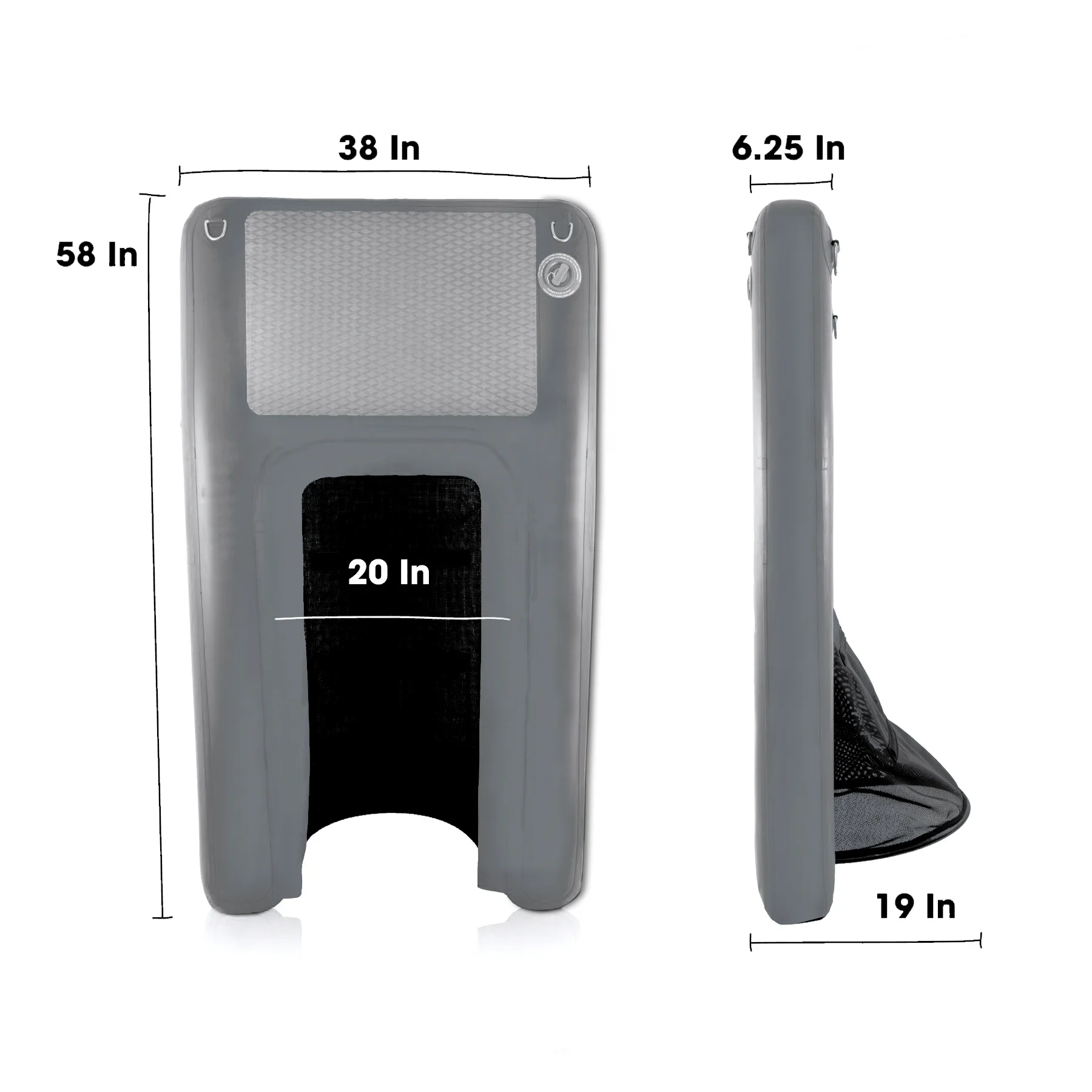 Inflatable Pup Plank - Durable Dog Water Ramp for Fun