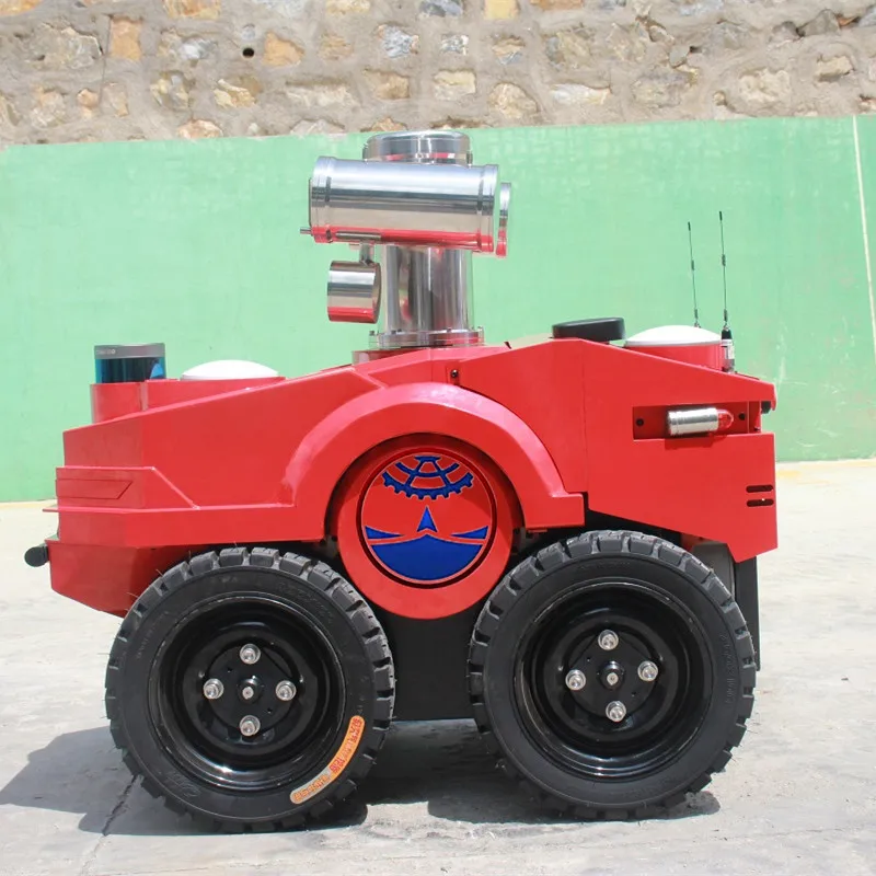 Robot Inspection Fire Station Equipment Patrol Inspection Wheeled Robot ...