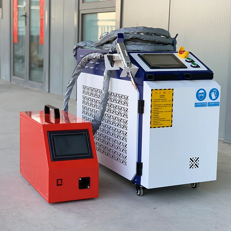 4 In 1 Cutting Cleaning Welding 1000w 1500w 2000w Hand Small Handheld Fiber Laser Welding ...