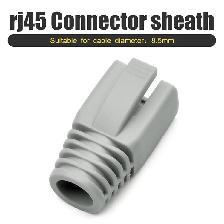 CAT6A CAT7 CAT8 Rubber Boot RJ45 Connector Plug 7.0 7.5 8.0 8.5 9.0