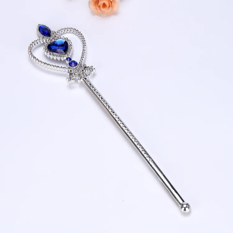 Princess Crown Magic Stick Headpiece Hair Ornament Plastic Wand Frozen ...