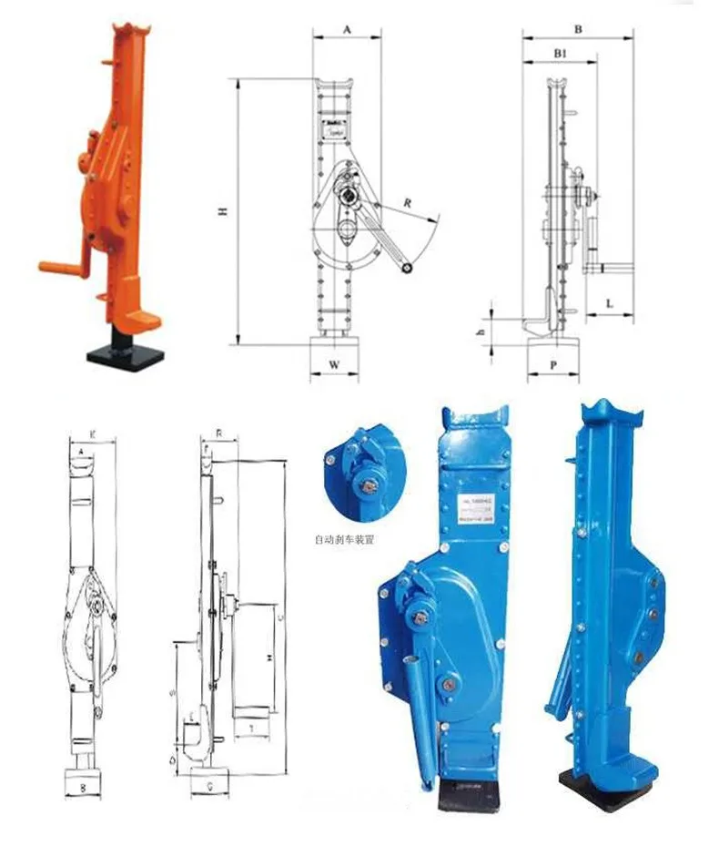 Mechanical Hydraulic Shipping Container Lifting Jack Stand - Buy ...
