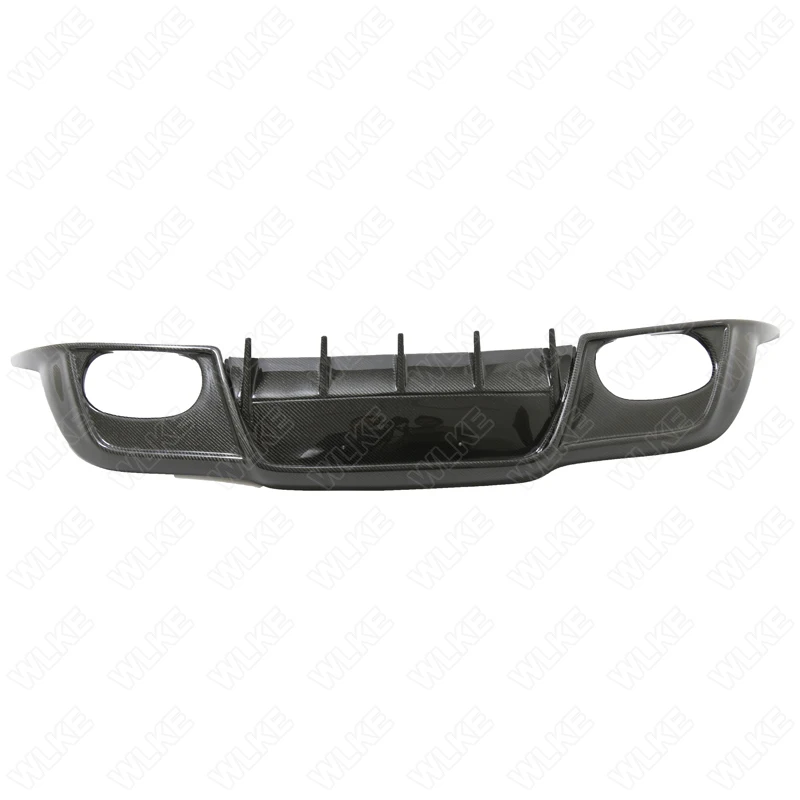 WLKE Carbon Fiber Rear Bumper Diffuser Lip for Hyundai Genesis Coupe ...