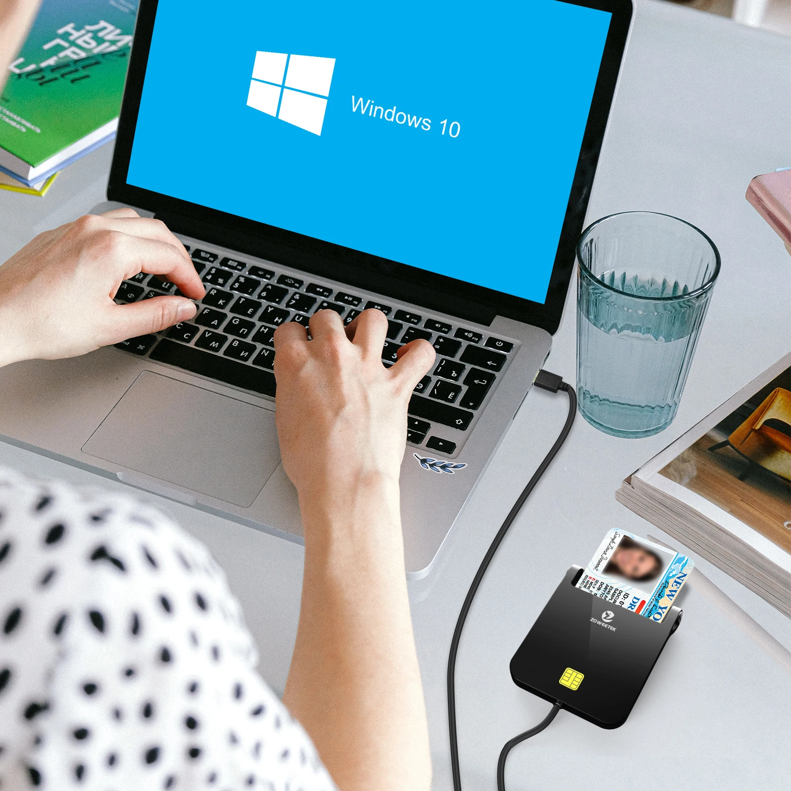 Zoweetek 2024 Portable Programmable Usb Smart Ic Id Atm Debit Card ...