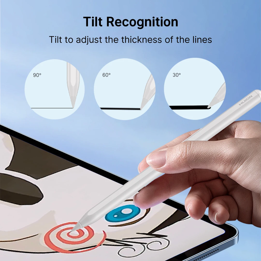 Huion HA200 Stylus Pen - Precision for Ipad with Wireless Charging