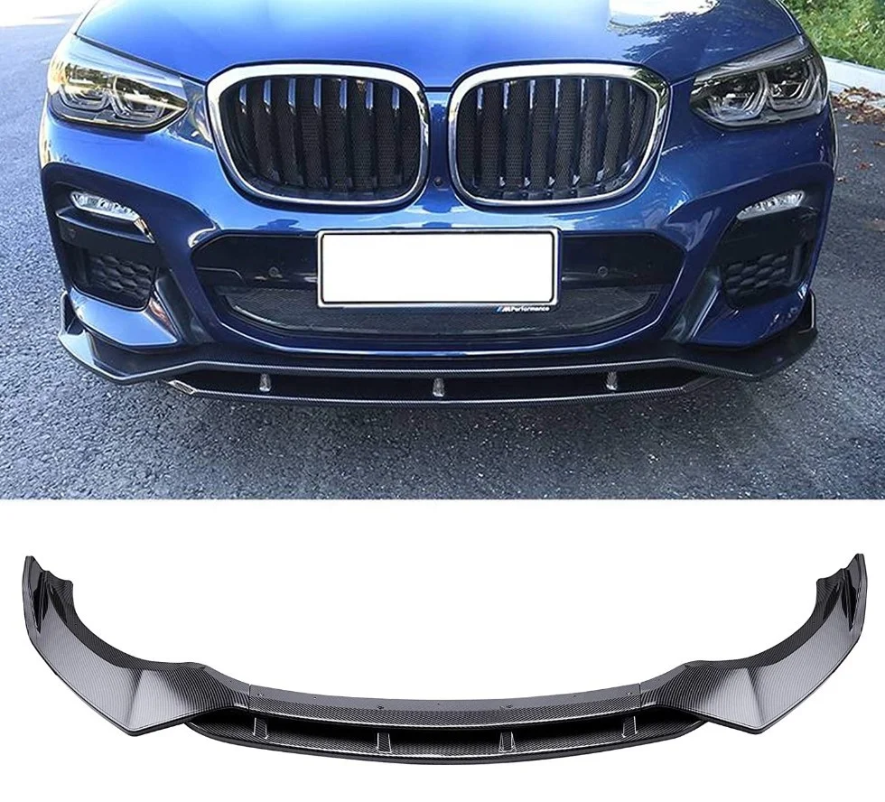 Front Splitter Front Bumper Lip Spoiler for Bmw X3 G01 2018 2019 2020 ...