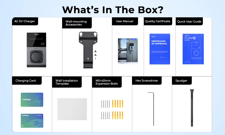 TOPDON Factory Pulseq AC Pro - Efficient Electric Car Chargers