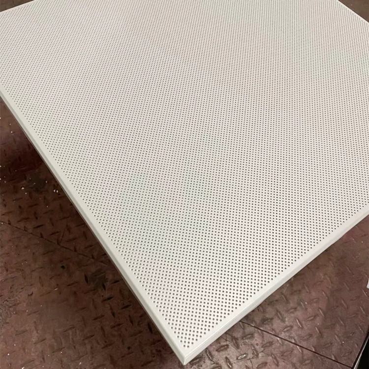 Perforated Metal Aluminum False Ceiling 60x60 - Modern Design ...