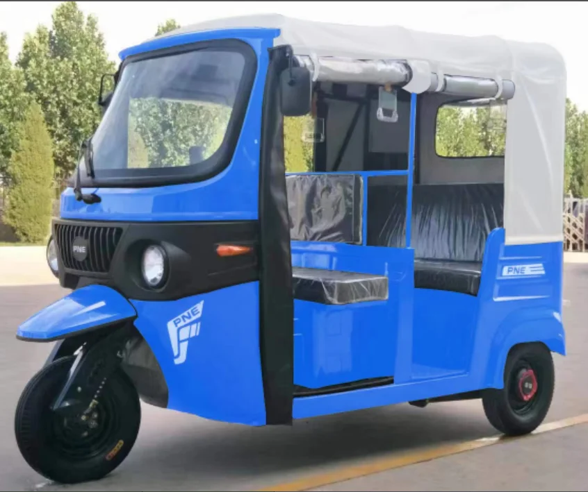 Powerful Electric Three Wheeler Cargo Tuk Tuk With Lithium Battery In ...