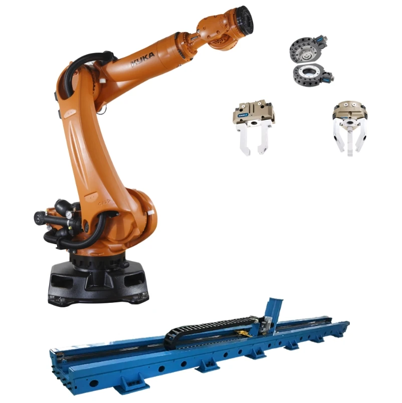 Six Axis Palletizing Robot Kuka Kr 210 R2700 Extra,With Schunk Fixture ...