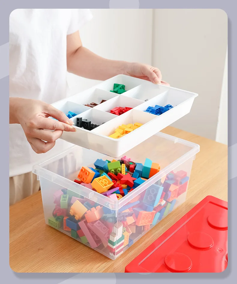 Stackable Plastic Storage Containers for Kids - Sanyu Midou