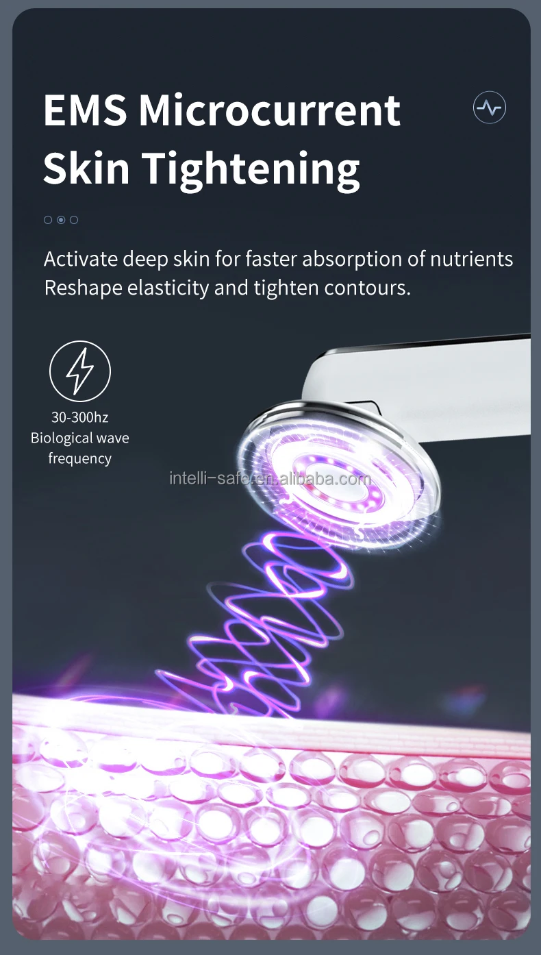 Home Use EMS Rf Microcurrent Cellulite Remoal Led Light Therapy Rf Body Sculpting Equipment ...