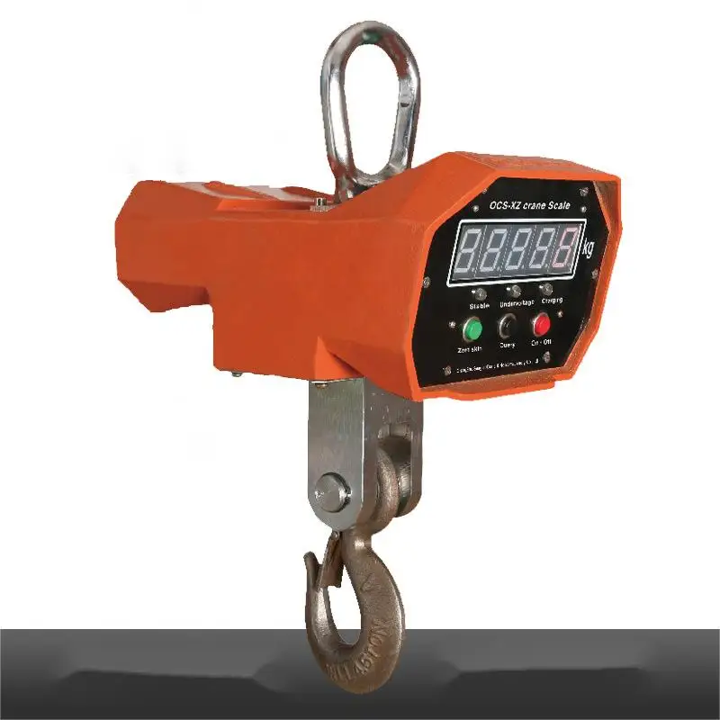 Weighing Hanging Scale 3000kg Electronic Wireless 10ton Digital Crane ...