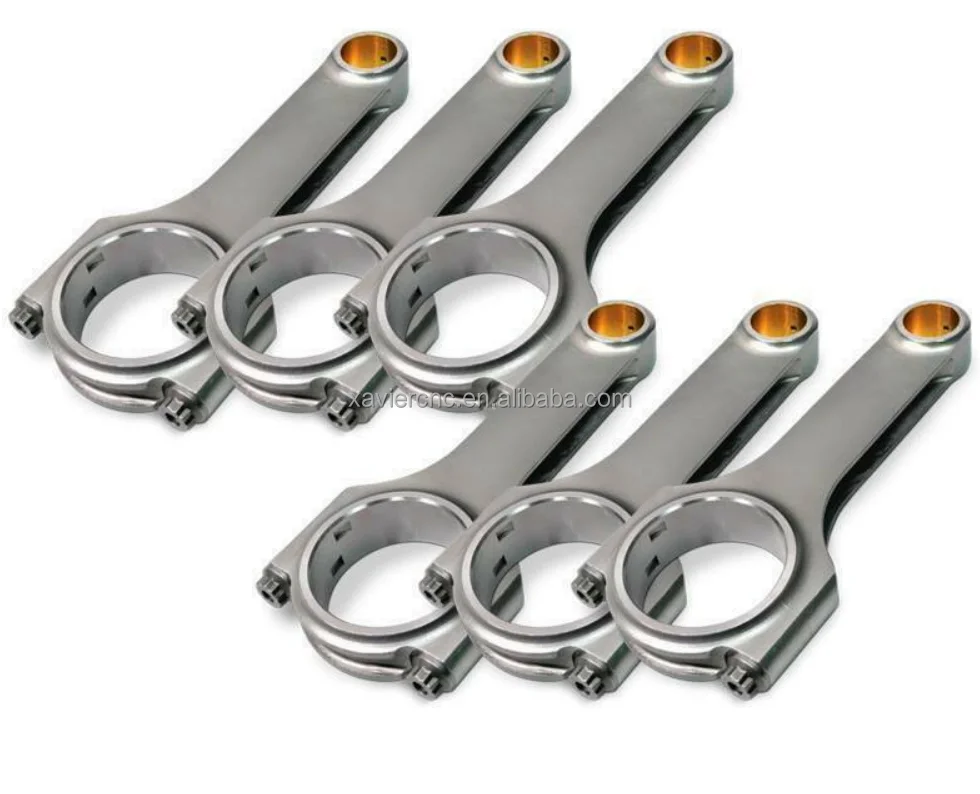 Custom CNC Machined 4.0L BARRA TURBO 4340 H-Beam CONROD