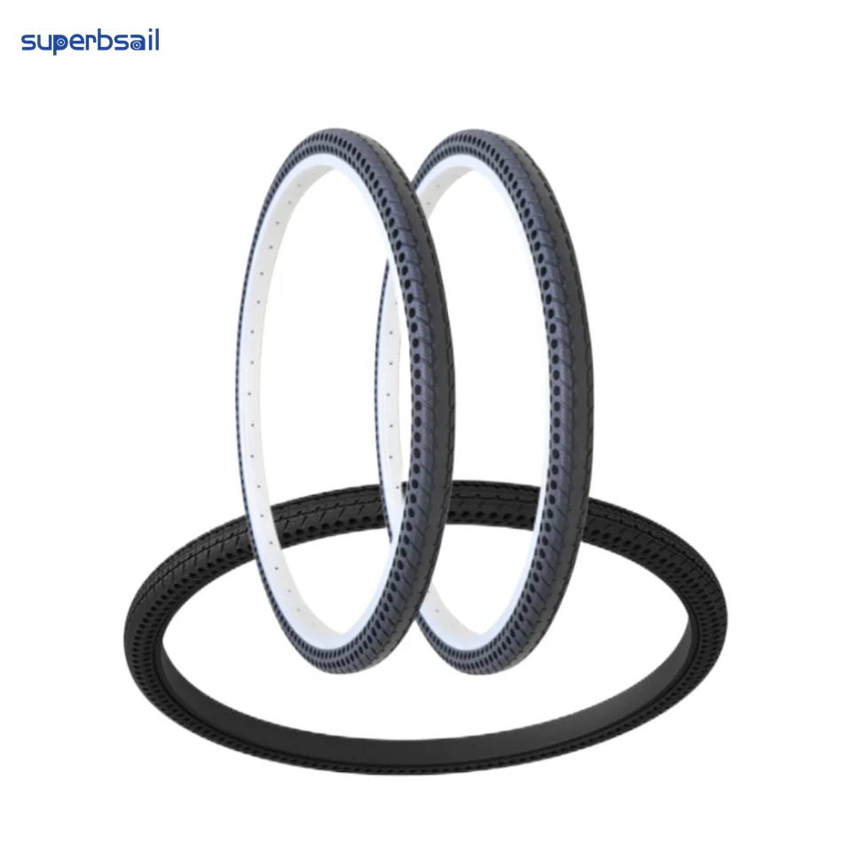 Superbsail In Stock Fahrradreifen 24x1-3/8 Road City Bike Mtb Solid ...