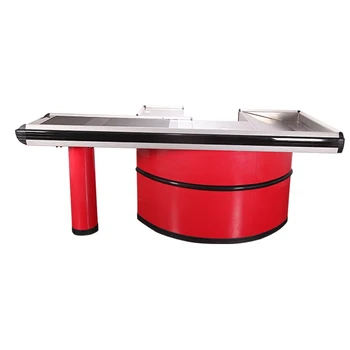 Wholesale Grocery Conveyor Belt Automatic Supermarket Cashier Table ...