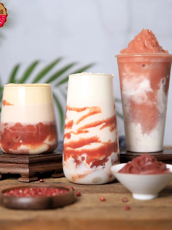 920g Canned Small Red Beans Paste Sweet Red Bean Puree Or Bubble Tea ...