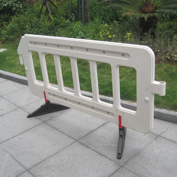 Pedestrian Event Guardrail Rubber Feet Pedestrian Red Board Safety ...