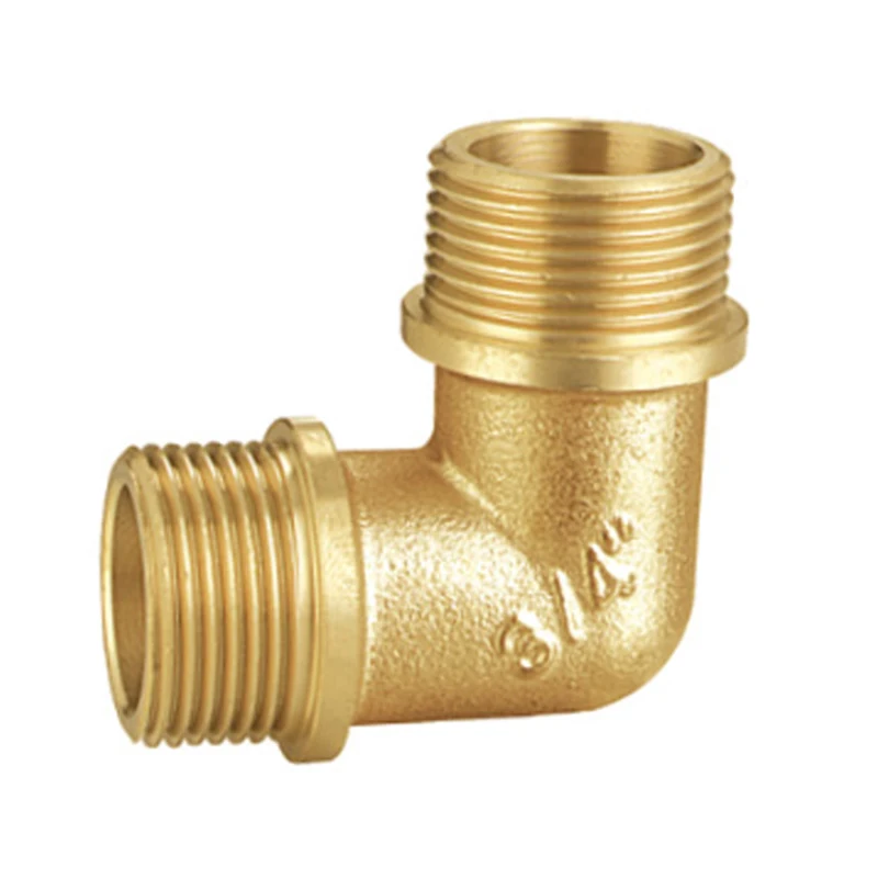 Movable Pipe Fittings 90 Degree Connector Hex Nut Female and Male ...