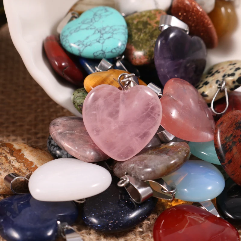 Shop 20mm Charms - Custom Assorted Natural Healing Crystals