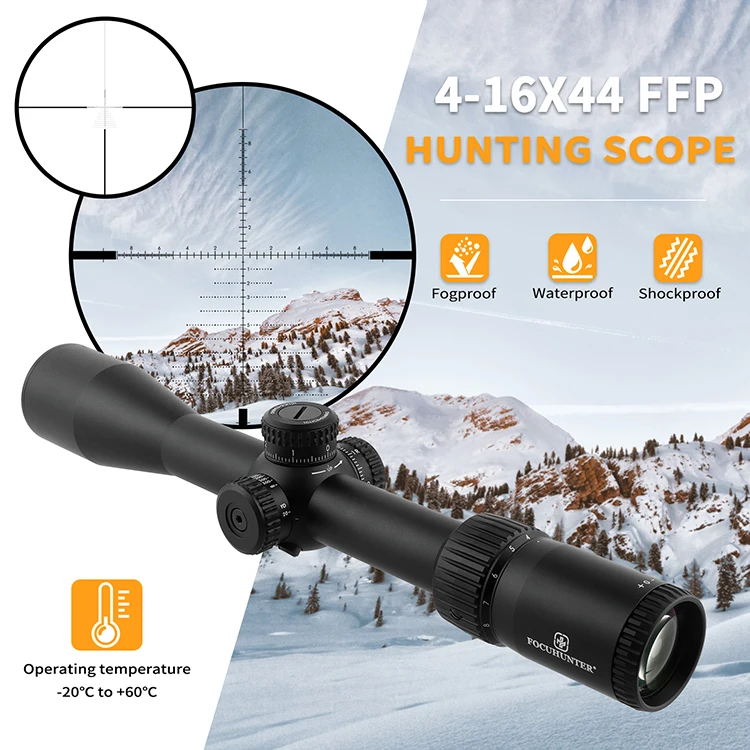 Telescope Optical Scope 5-25x56 Ffp Shockproof Waterproof Ultra High ...