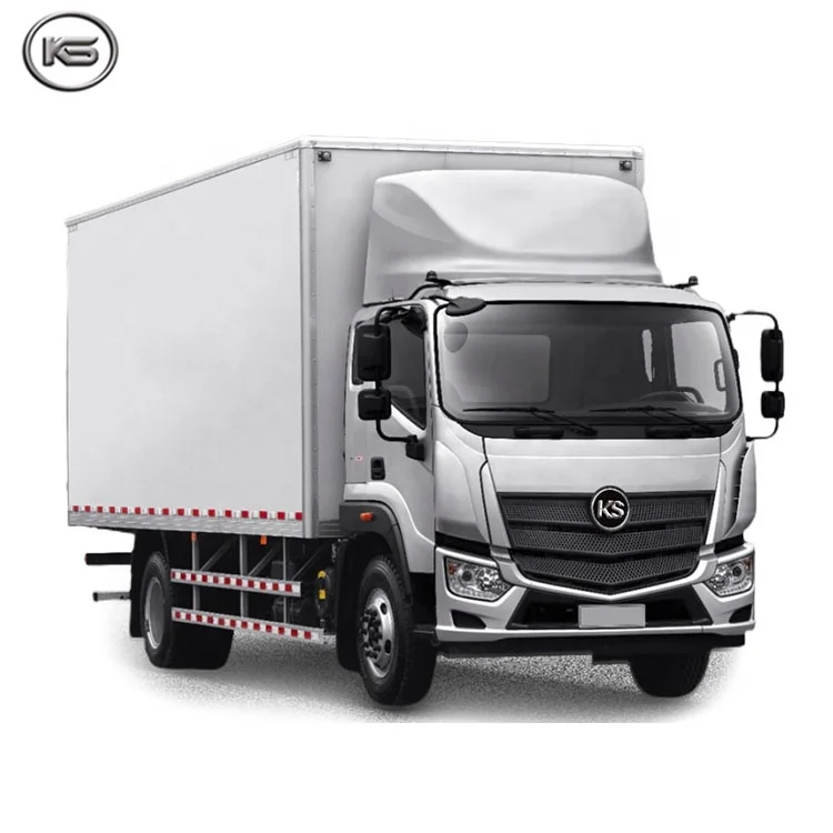 Good Chinese Medium Duty Cargo Lorry Delivery Box Truck For Sale - Buy ...