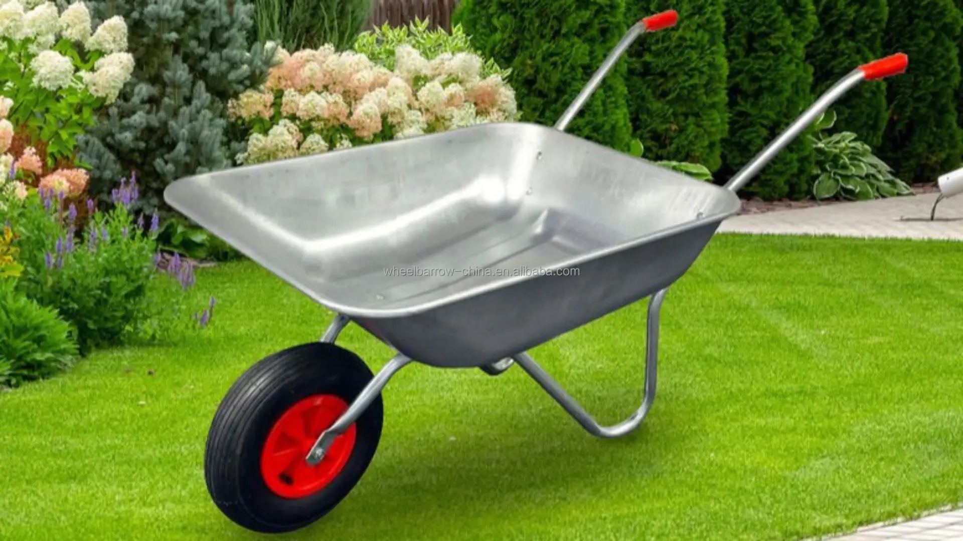 French Wheelbarrow France Model Wheel Barrow WB6400 Wheelbarrows Total ...