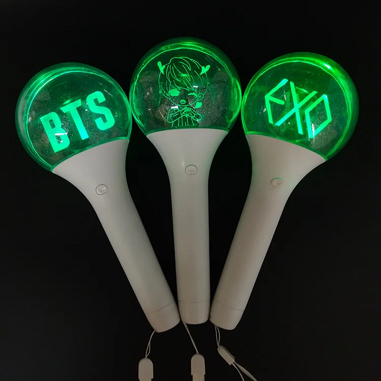 Customizable Spherical Led Light Stick Acrylic Light Stick Party Light ...