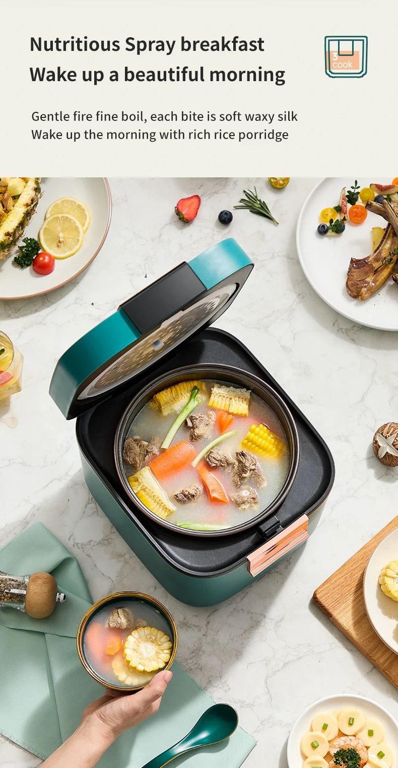 2023 New Design multifunction rice cooker 3l professionnel home touch ...