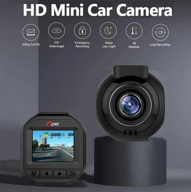 Manufactured Full Hd 1080p Mini Car Camera Dash Cam 170 Wide-angle Dvr ...
