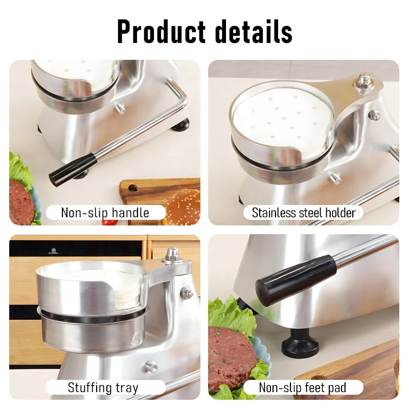 Alibaba.com: ASAKI Large Hamburger Patty Maker for Restaurant or Bar ...