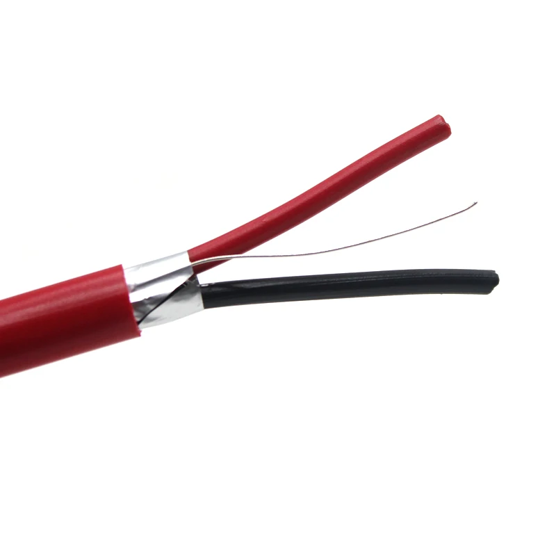 Fire Resistance PVC UL Fire Alarm Cable 2C 2 Core 0.8mm 1.0mm 1.5mm ...