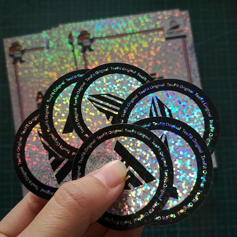 Anime Holographic Stickers - Custom Wall Art Solutions