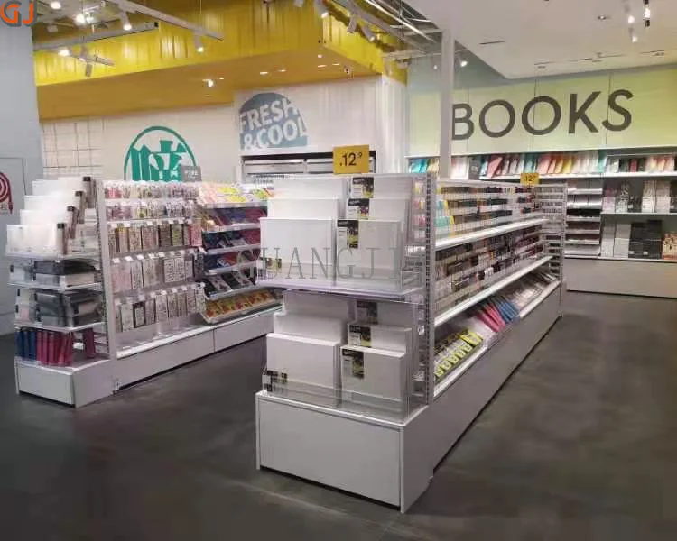 Retail Store Display Shelf Wood Display Showcase Modern Shelving Design ...