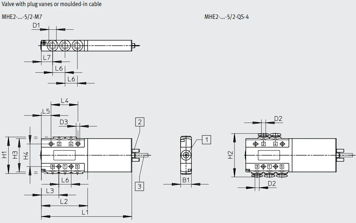 Festos Solenoid Valves MHE2 Fast-switching Valves for Higher Flow Rate ...