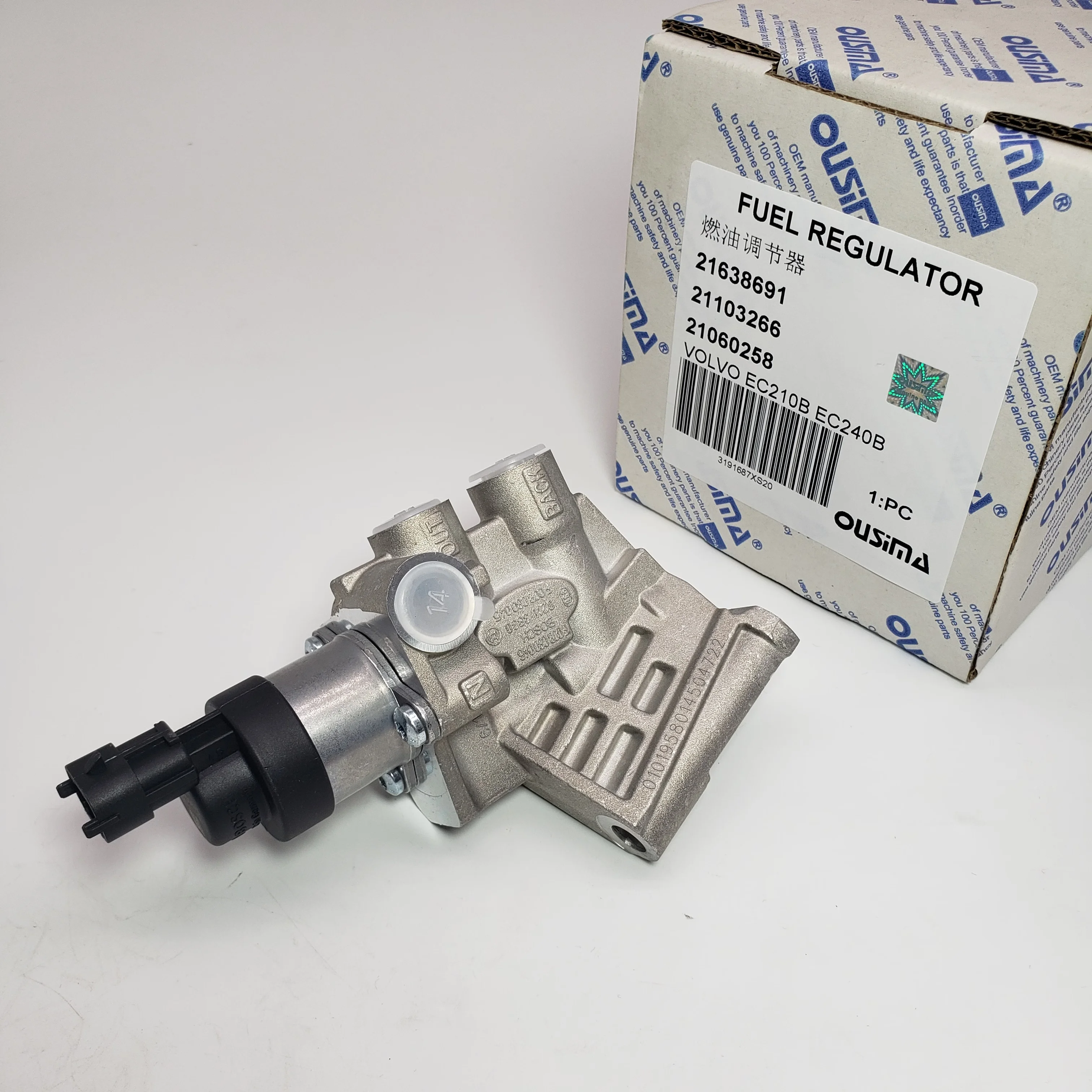 Volvo Ec210b Ec240b Ew180d Fuel Regulator Valve 21638691 21103266 ...
