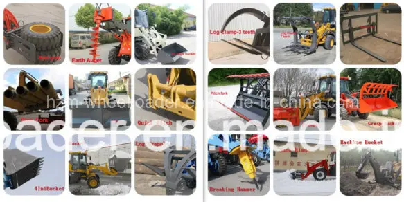 China 2700kg Mini Articulated Front End Wheel Loader Hzm 927 With Parts ...