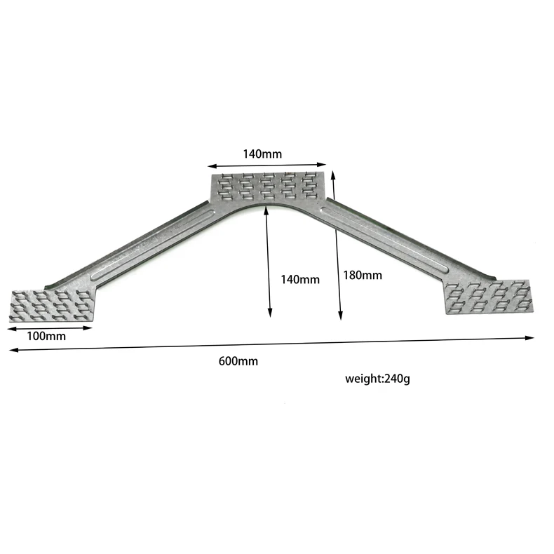 Galvanized Steel Web Building System Joist Metal Roof Trusses
