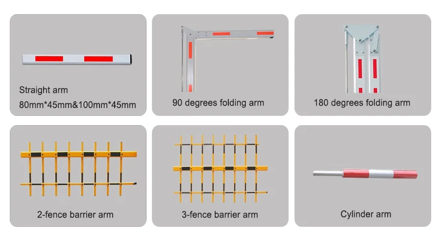 Remote Control 3s 6s Max 6 Meter Boom Arm Automatic Barrier Gate ...