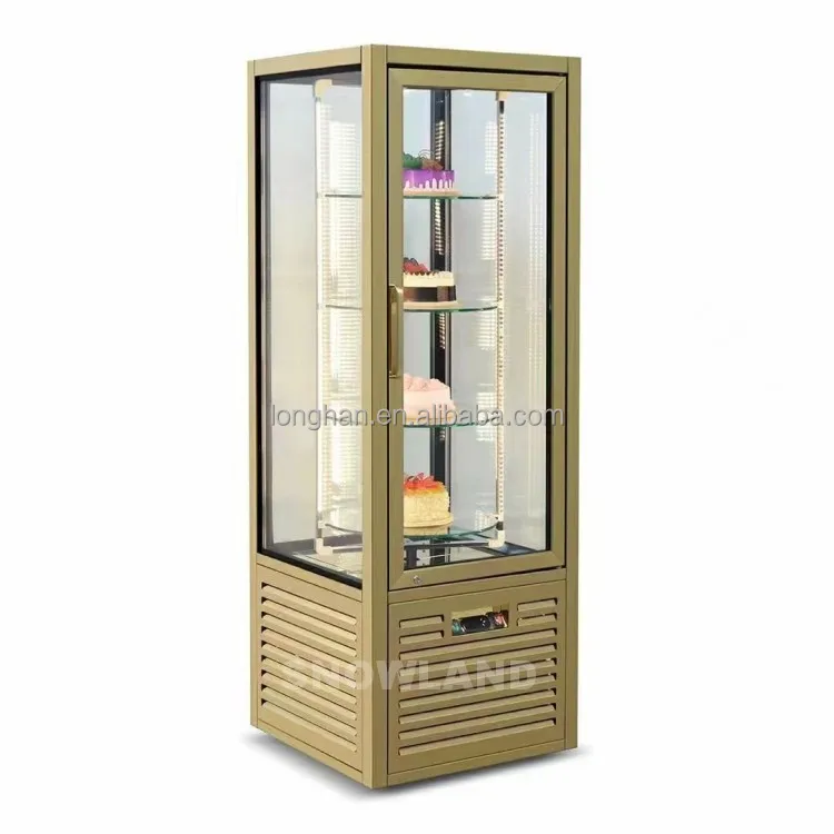 Rotated Bakery Display Cake Display Cooler Cake Refrigerator Cake ...