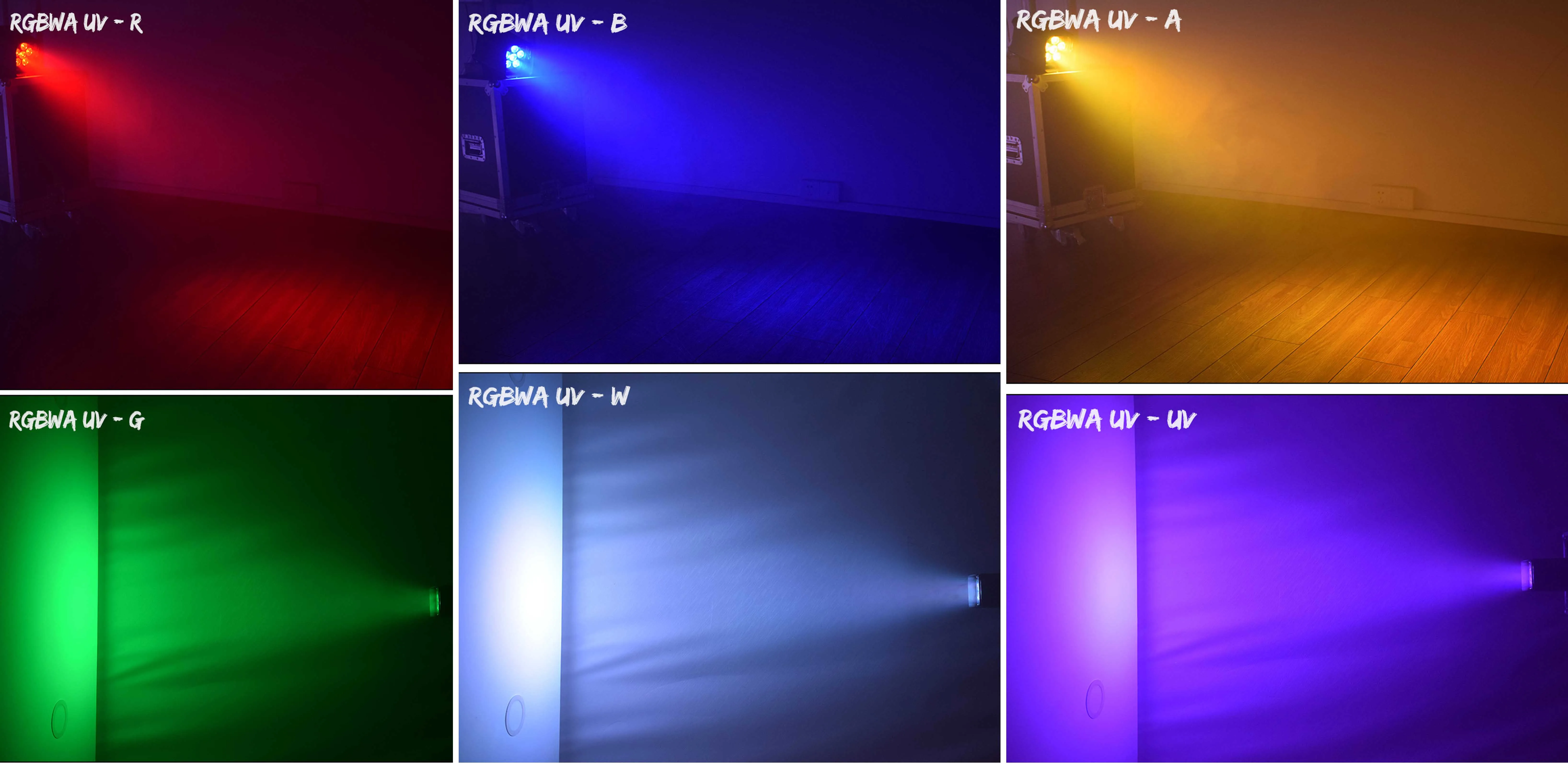 6*18w Led Wireless Wash Par Lights Dj Bar Uplights Dmx Battery Par ...